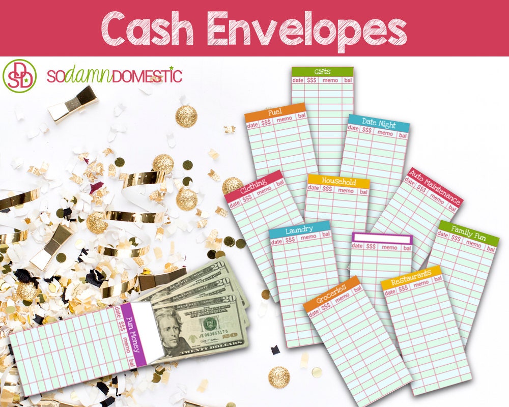 Budget Printable Bundle Save 5 Dollars - Etsy