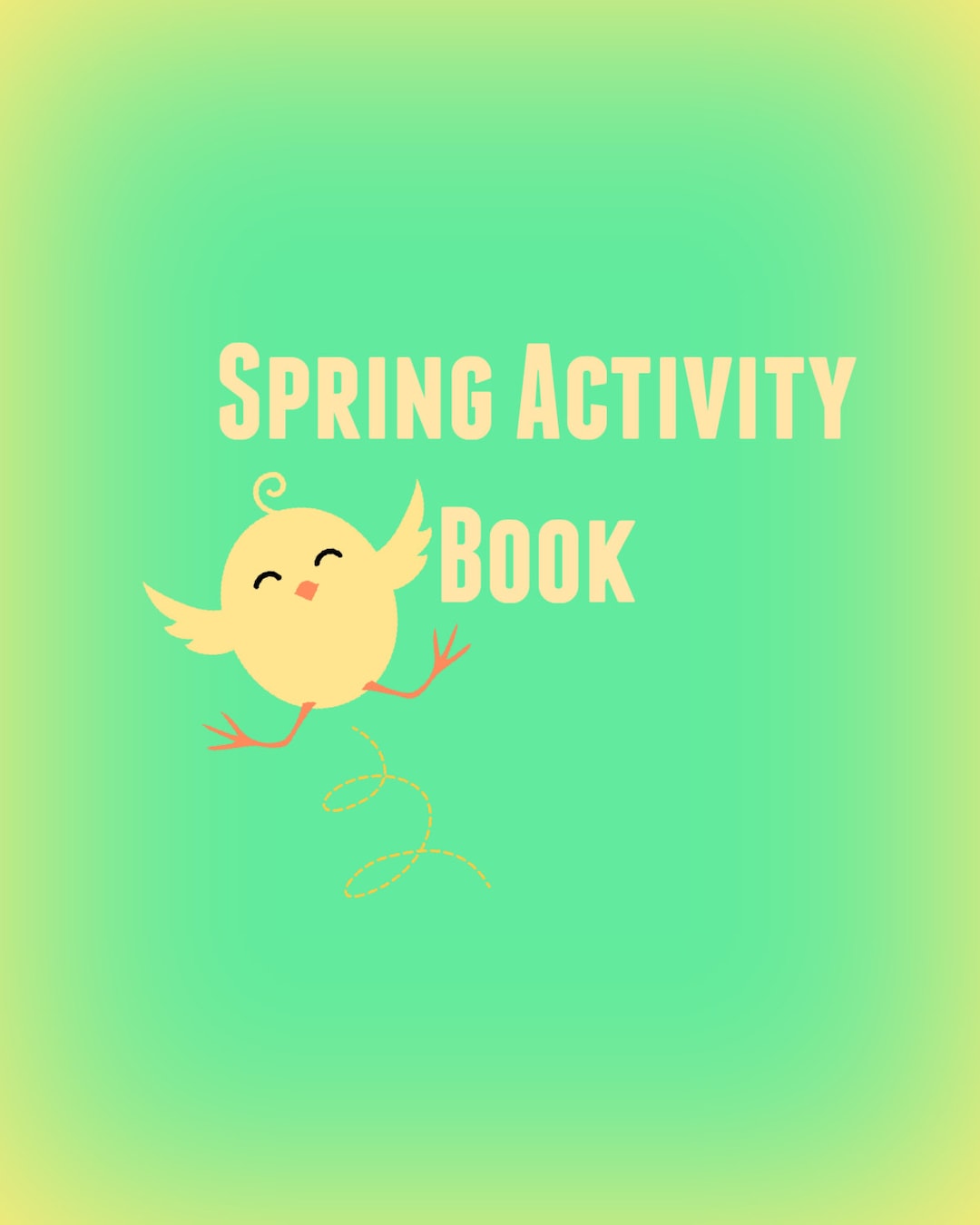 Spring Activity Book / Printable /18 Pages / Spring Coloring / Spring ...