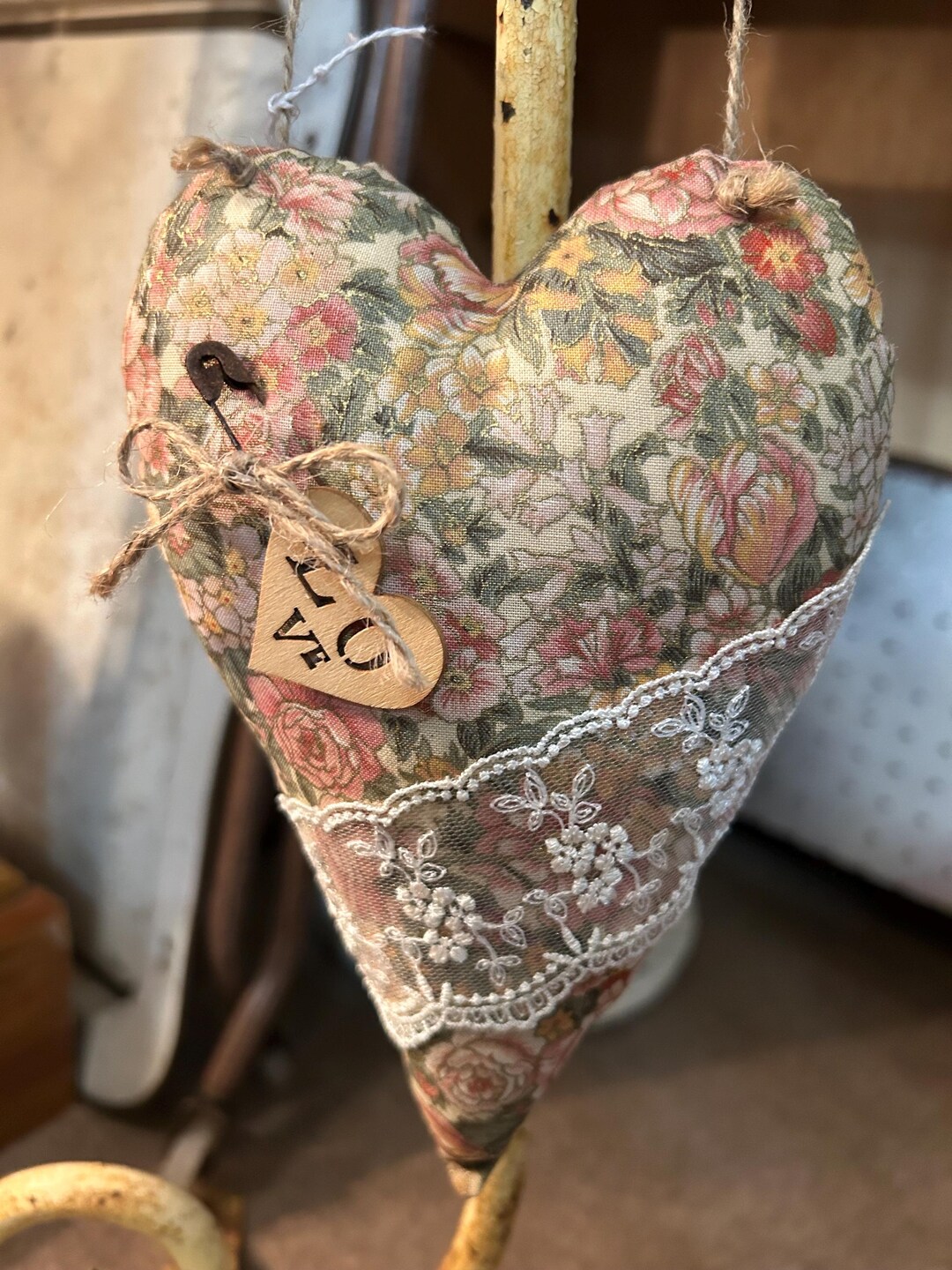 Primitive Hand Made Hearts - Etsy