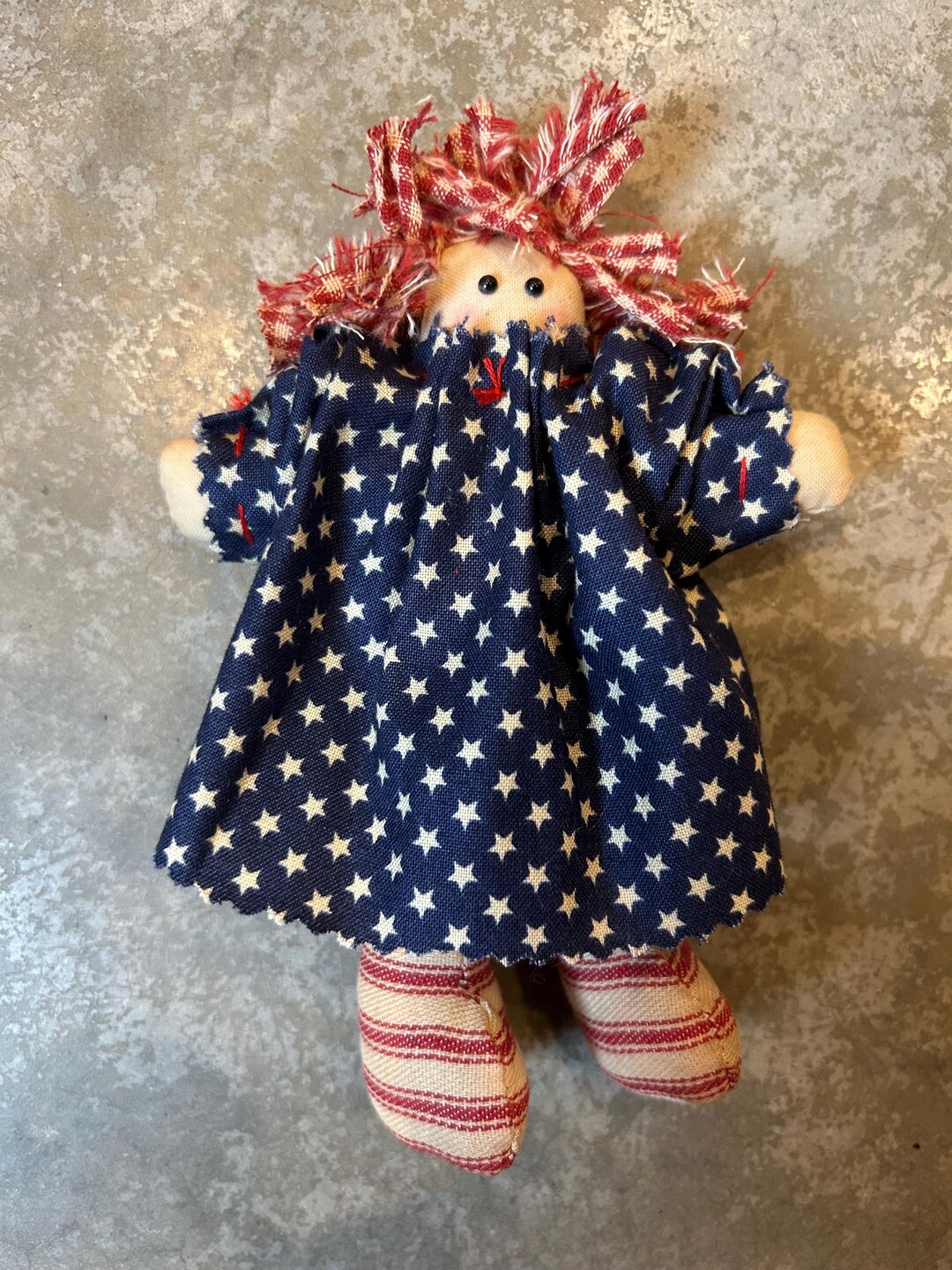Handmade Miniature Hanging Rag Doll - Etsy