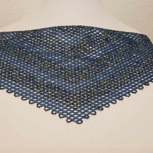 Scarf With Beads - Etsy