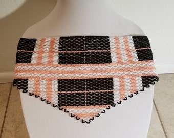 Solid Netted Beaded Scarf Pattern - Etsy