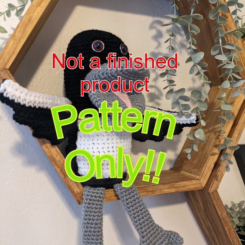 Magpie Pattern - Etsy