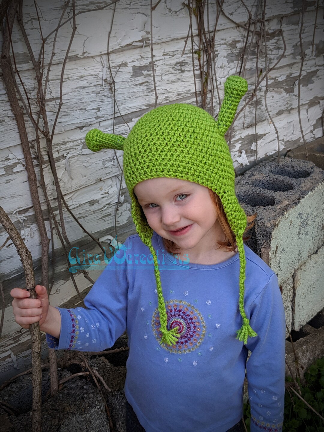 Shrek Inspired Ogre Earflap or Beanie Cap Hat - All Sizes - Etsy