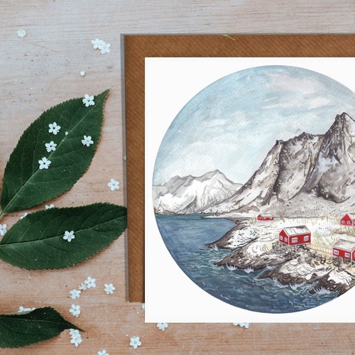 Trolltunga Norway Greetings Card | Etsy UK