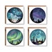 Starry Sky Cards | Set of 4 - Etsy UK