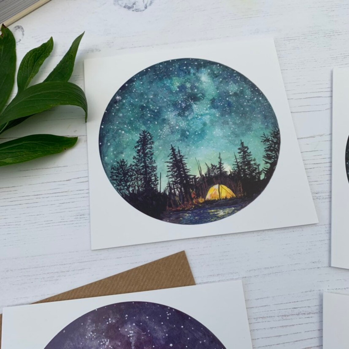 Starry Sky Cards Set of 4 - Etsy UK