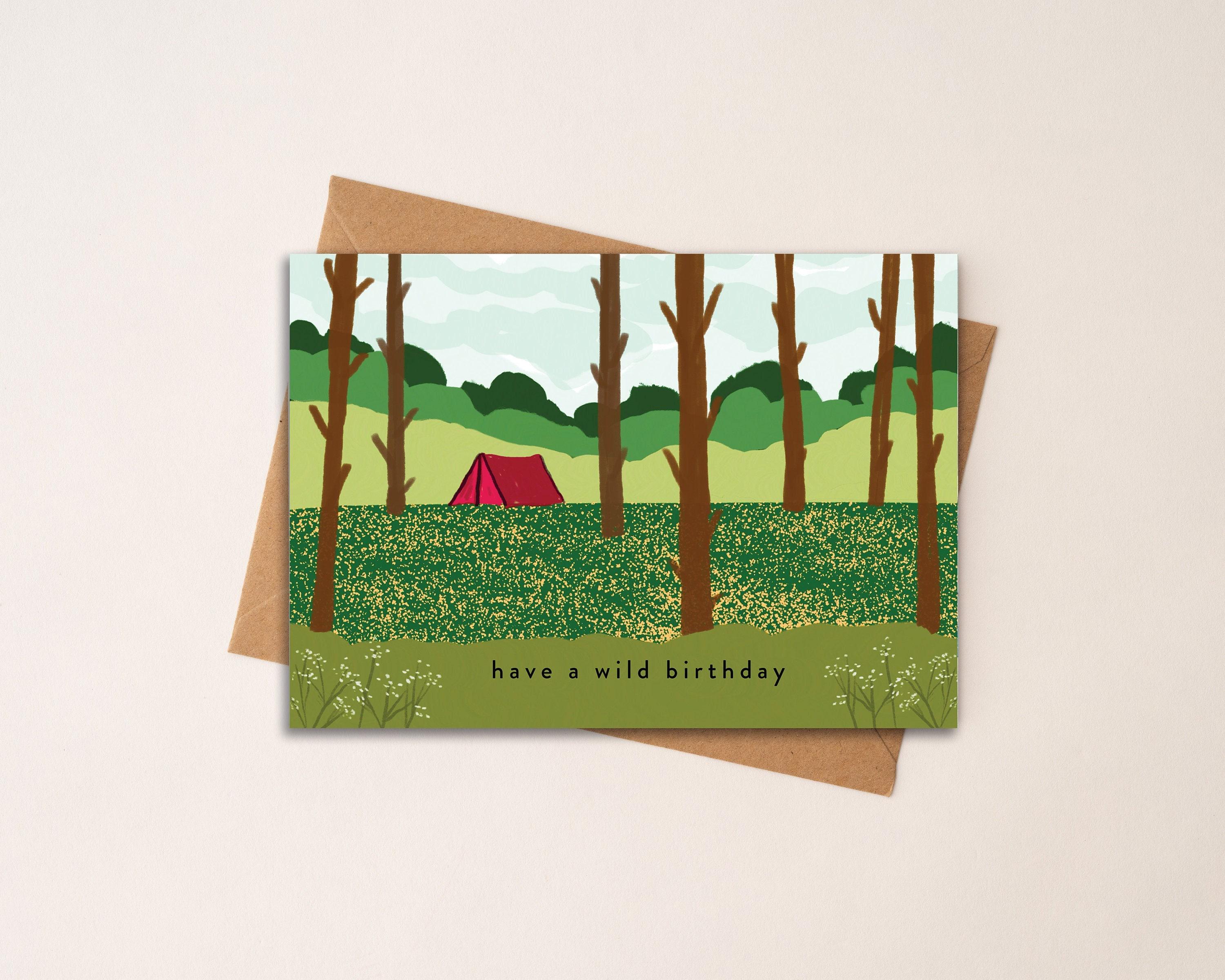 Have a Wild Birthday Card - Etsy