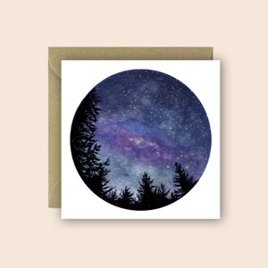 Starry Sky Cards | Set of 4 - Etsy UK