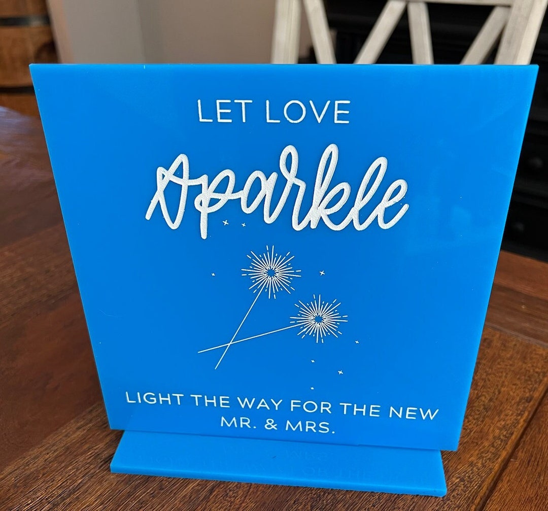 Wedding Sparkler Send off Sign SVG Digital File - Etsy