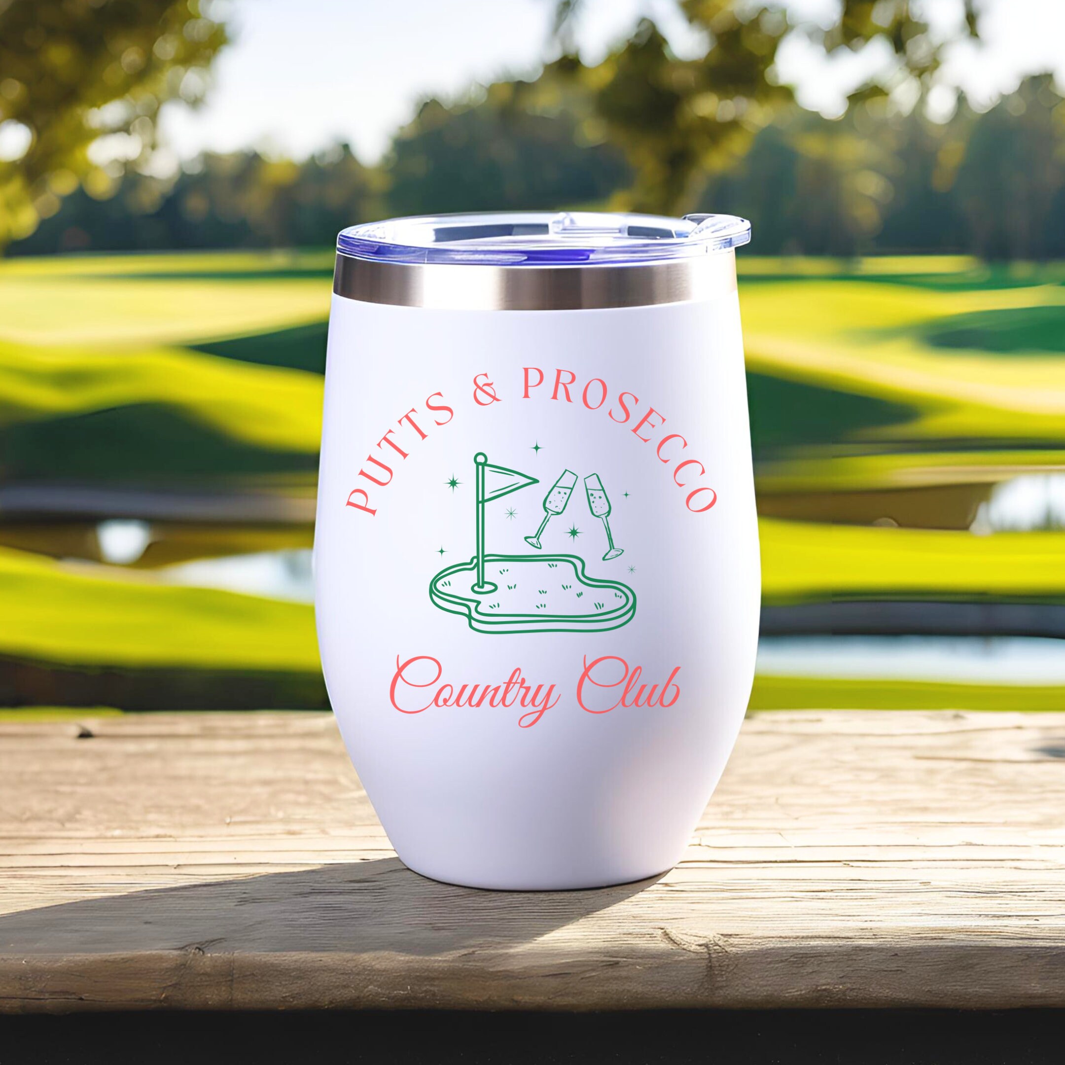 Golf SVG Putts & Prosecco Country Club Digital File - Etsy