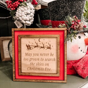 Christmas Sign SVG | Santa Sign Digital File - Etsy