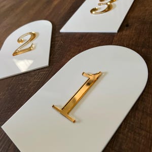 Modern Table Numbers Wedding Decor Arch With Stand 1-40 SVG Laser Ready ...