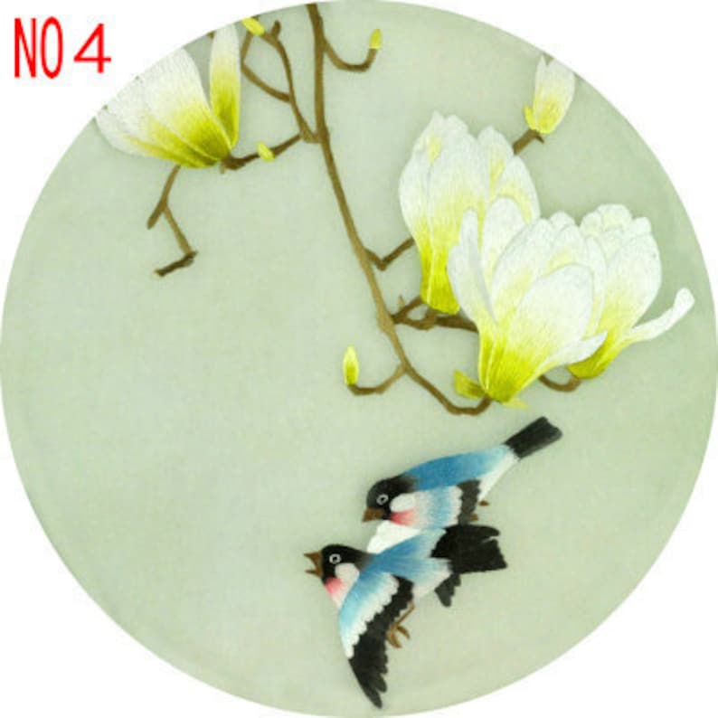 Embroidery Designs Suzhou Embroidery DIY Kit Unfinished Silk - Etsy