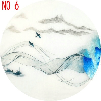 China Suzhou Hand Embroidery DIY Kit Unfinished Mulberry Silk | Etsy