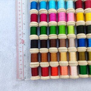 Silk Thread Packs 250 Spools 100% Fine Mulberry Silk Embroidery Threads ...