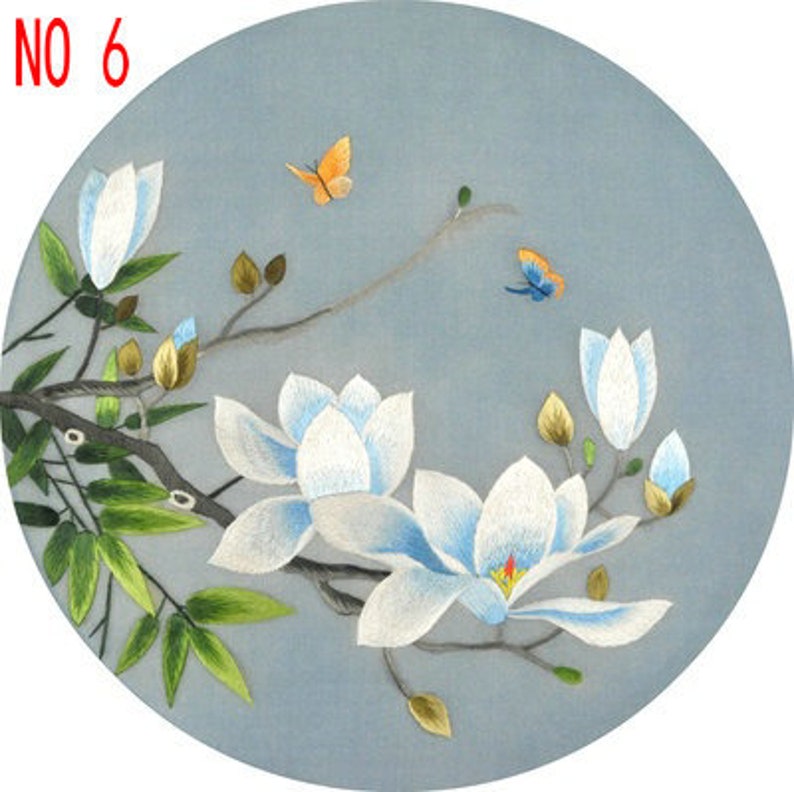 Embroidery Designs Suzhou Embroidery DIY Kit Unfinished Silk - Etsy