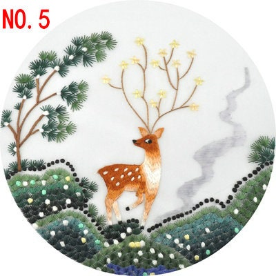 Animal Embroidery Designs, Unfinished Suzhou Embroidery DIY Kits, Not ...