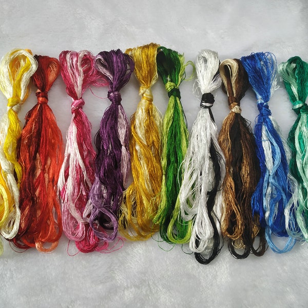 Silk Embroidery Thread - Etsy