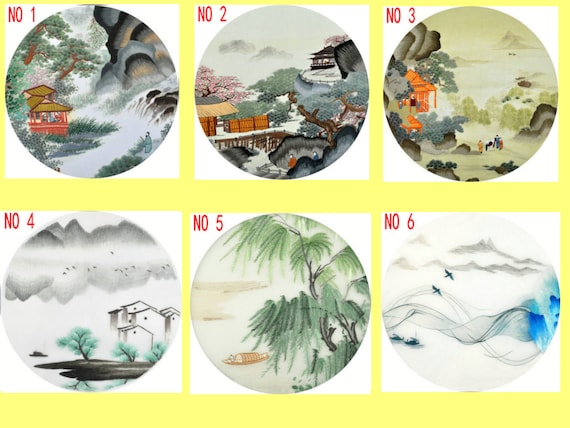 China Suzhou Hand Embroidery DIY Kit Unfinished Mulberry Silk | Etsy