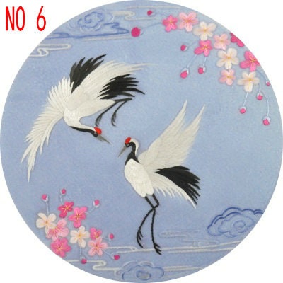 Embroidery Pattern Suzhou Embroidery DIY Kit Unfinished Silk | Etsy