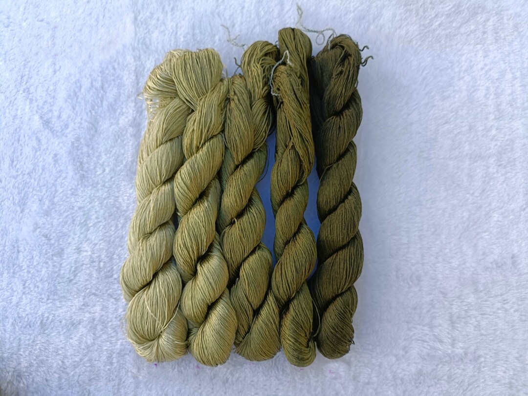 Chinese Mulberry Silk Thread for Embroidery 5 Skeins Silk Floss 61-1 - Etsy