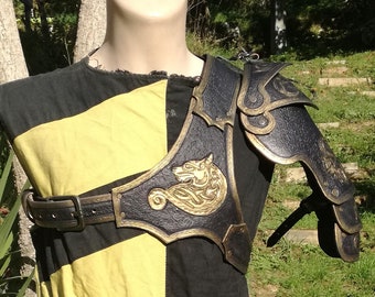 Wolf Pauldron Armor - Etsy
