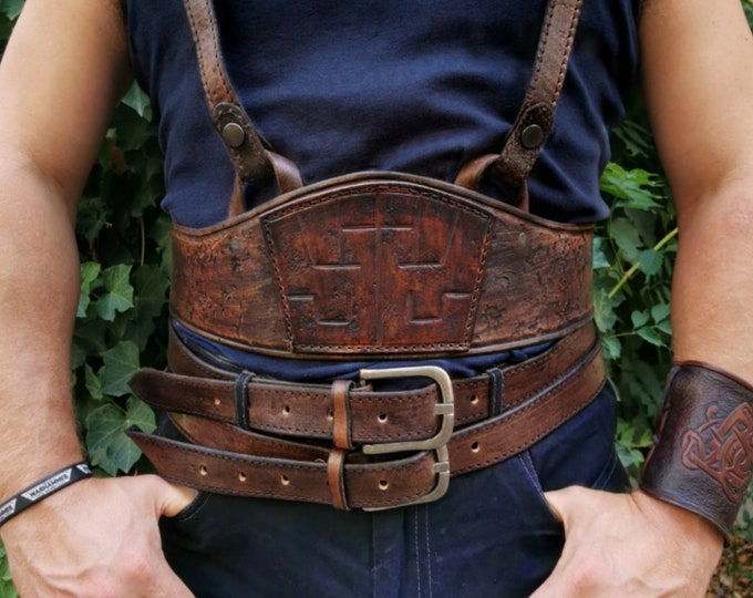 Cloud Strife Final Fantasy 7 Remake Cintura SOLDIER Belt & Harness Zack ...