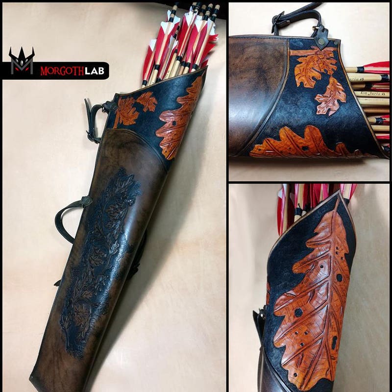 Leather Quiver - Etsy