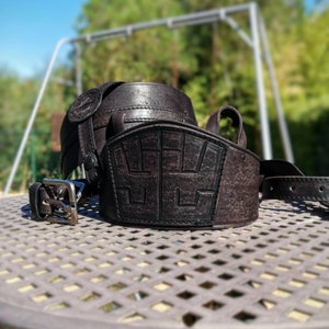 Zack Fair FF7 Cosplay: Custom Leather SOLDIER Belt & Harness - Etsy