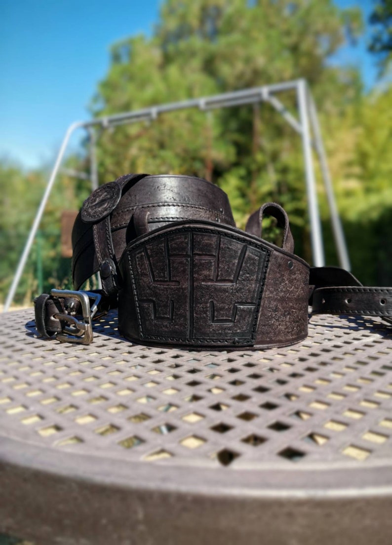 Zack Fair FF7 Cosplay: Custom Leather SOLDIER Belt & Harness - Etsy