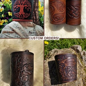 Tree of Life Handmade Leather BRACELET High Quality Celtic Viking ...
