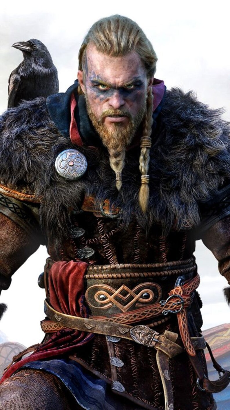 Assassin's Creed Valhalla cosplay costume EIVOR LEATHER | Etsy