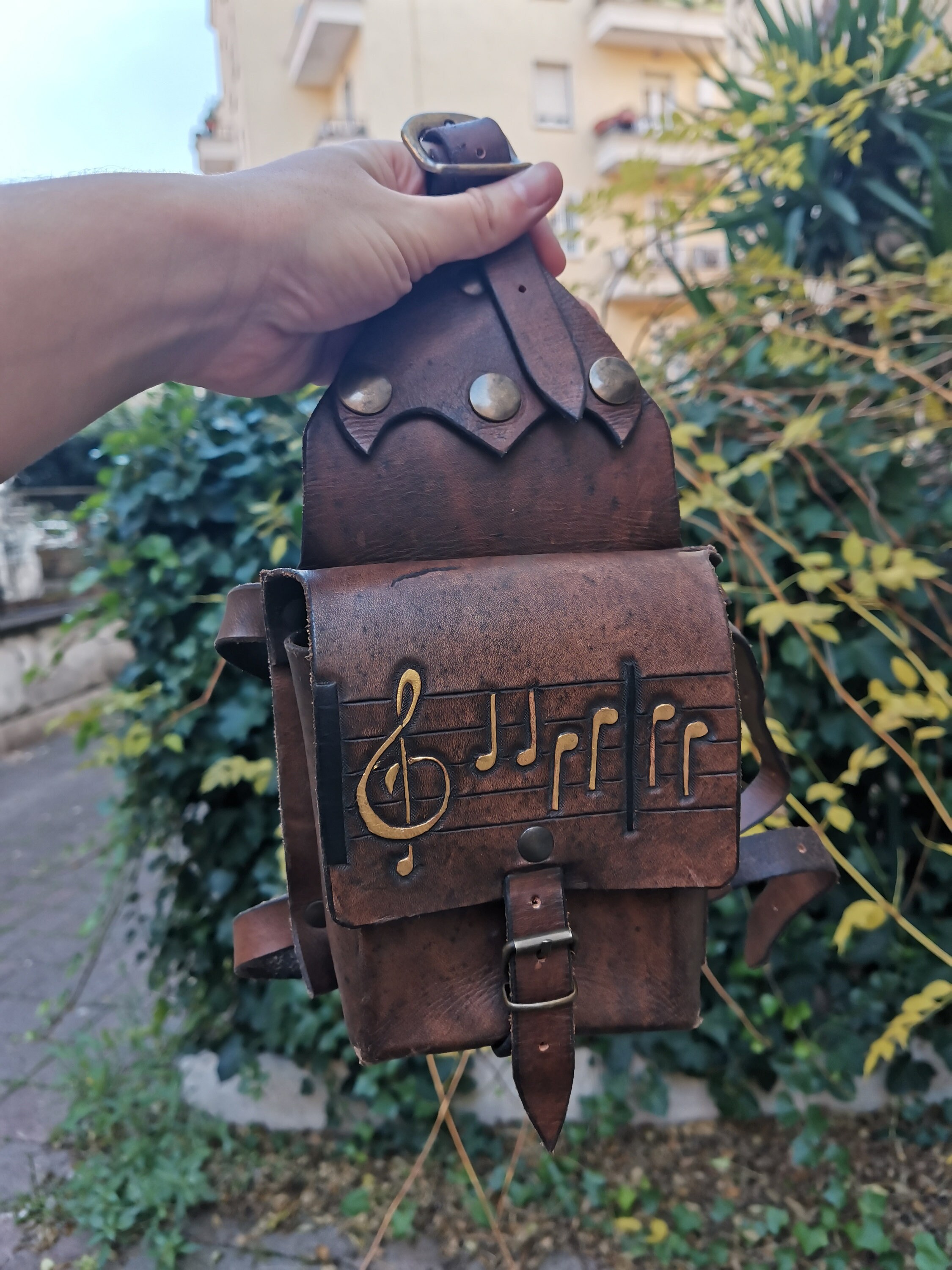 CUSTOM Leather LEG BAG Pocket Purse Accessory Gift for Her | Etsy