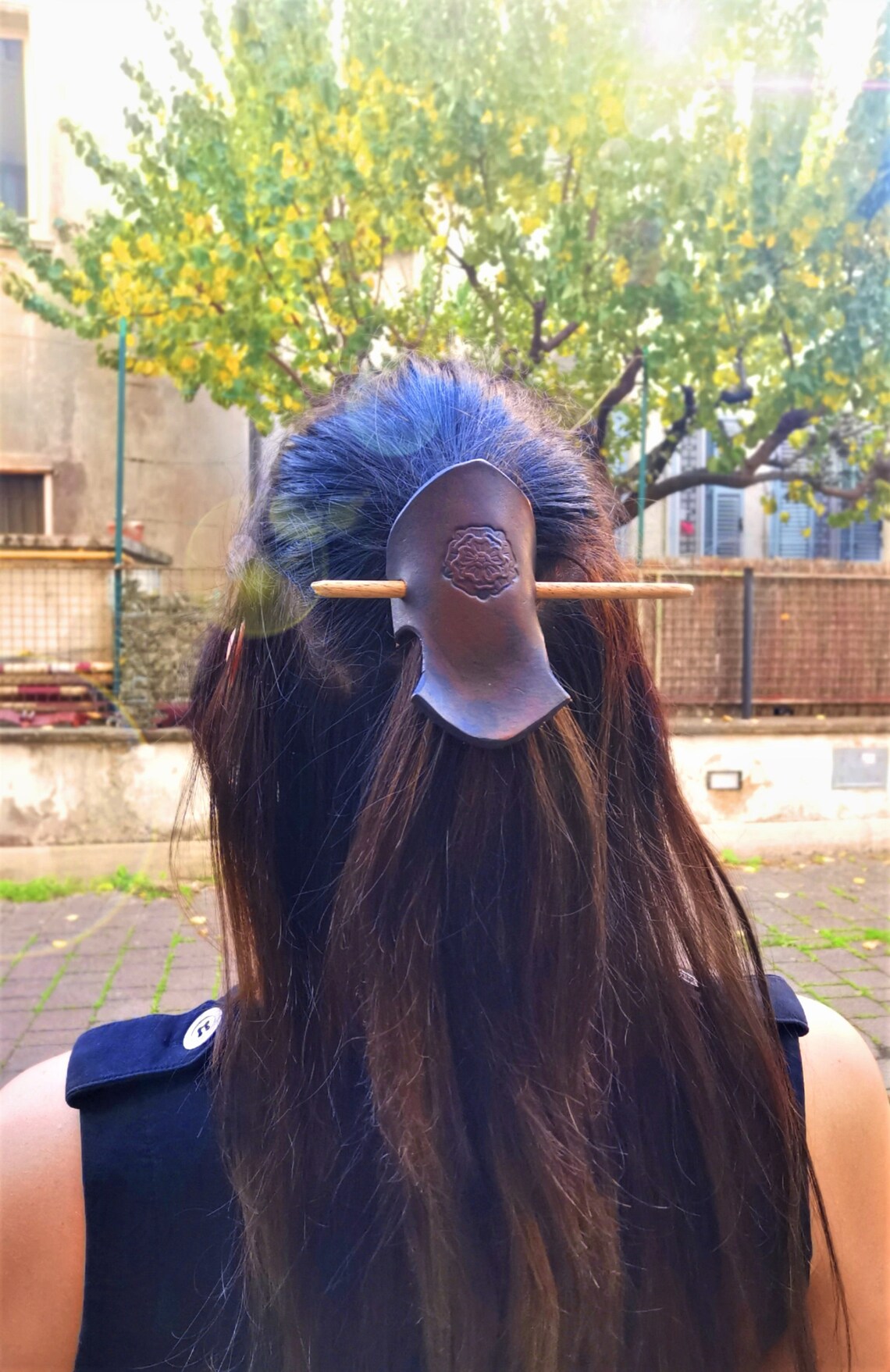 Cute Custom HAIR CLIP Handmade Clasp Gift for Her Larp Celtic - Etsy