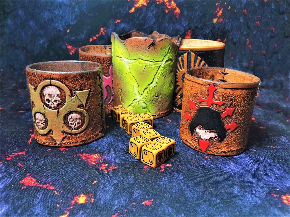Handmade Custom Roller TTRPG Dnd Dungeons & Dragons Leather | Etsy