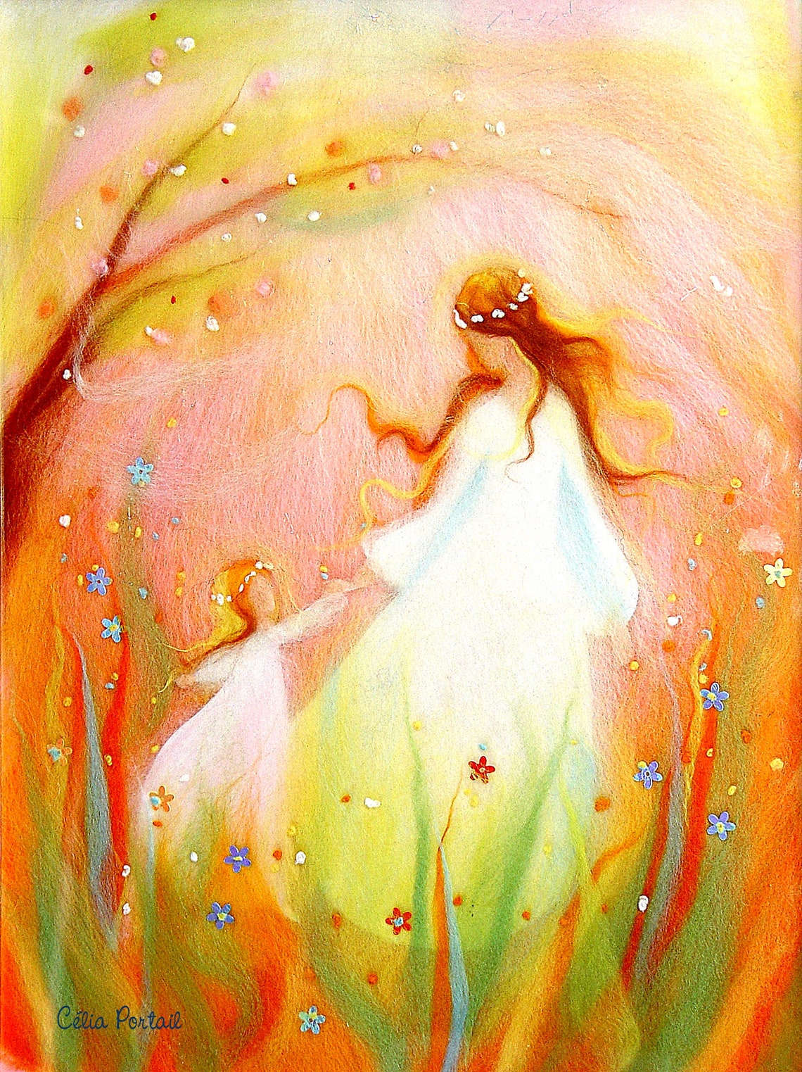 Tableau en laine personnalisé - Etsy France