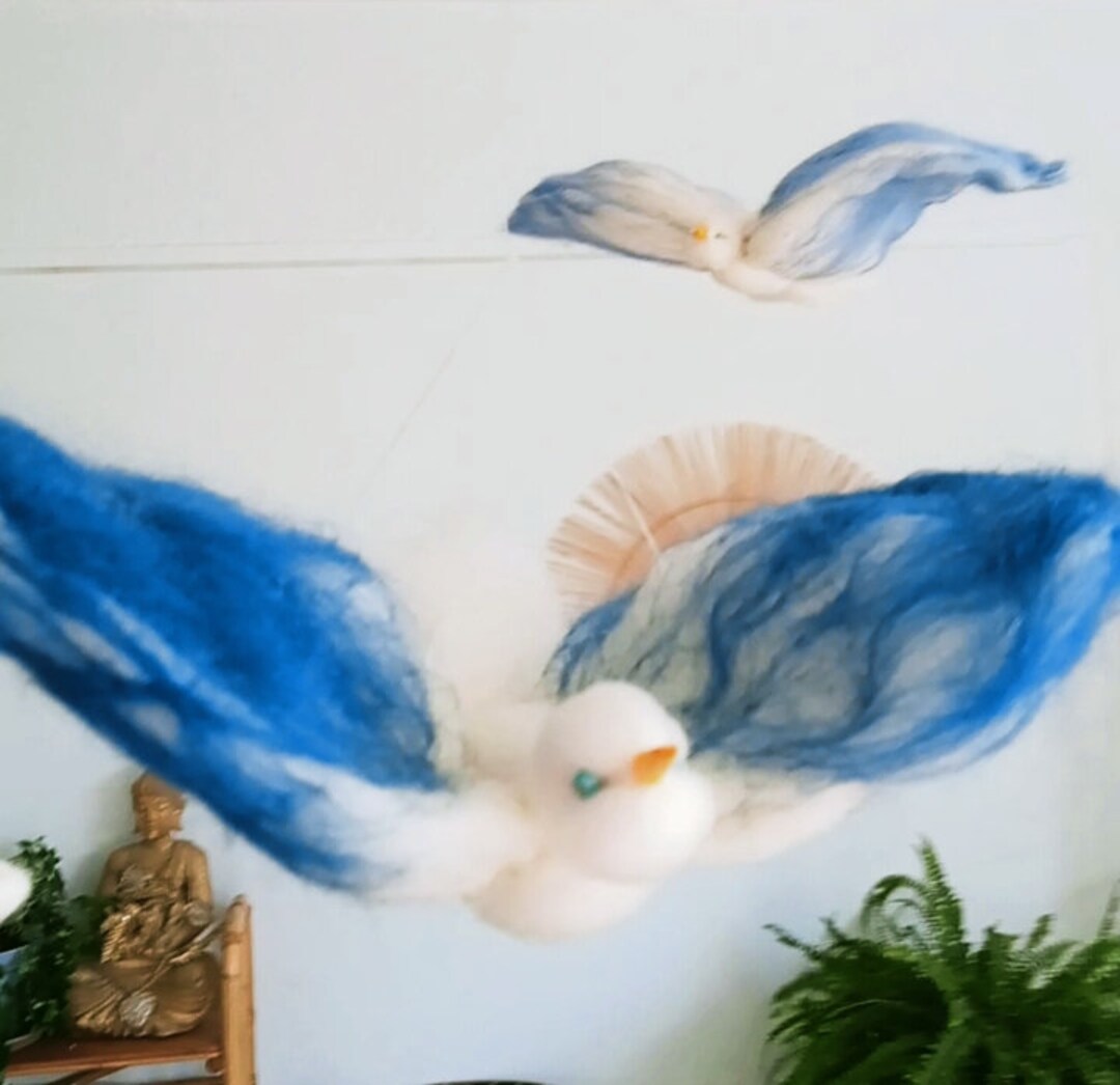 Large Woolen Bird - Etsy
