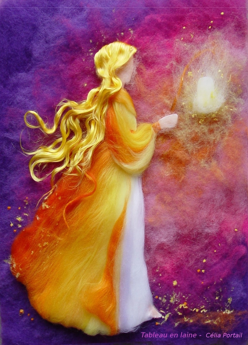 Tableau en laine personnalisé - Etsy France