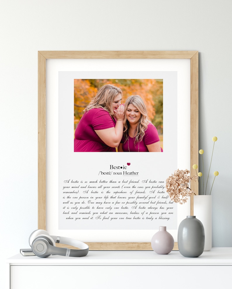 Custom Poem Print With Photo, Personalized Poetry, Quote Print on ...