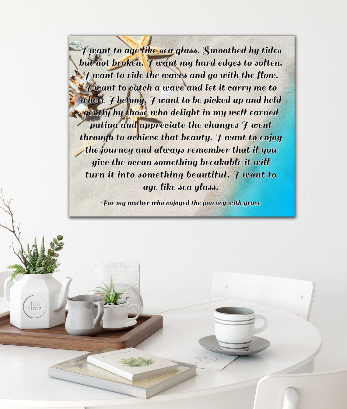 Custom Poem Print My Own Poem on Canvas Personalized Canvas - Etsy