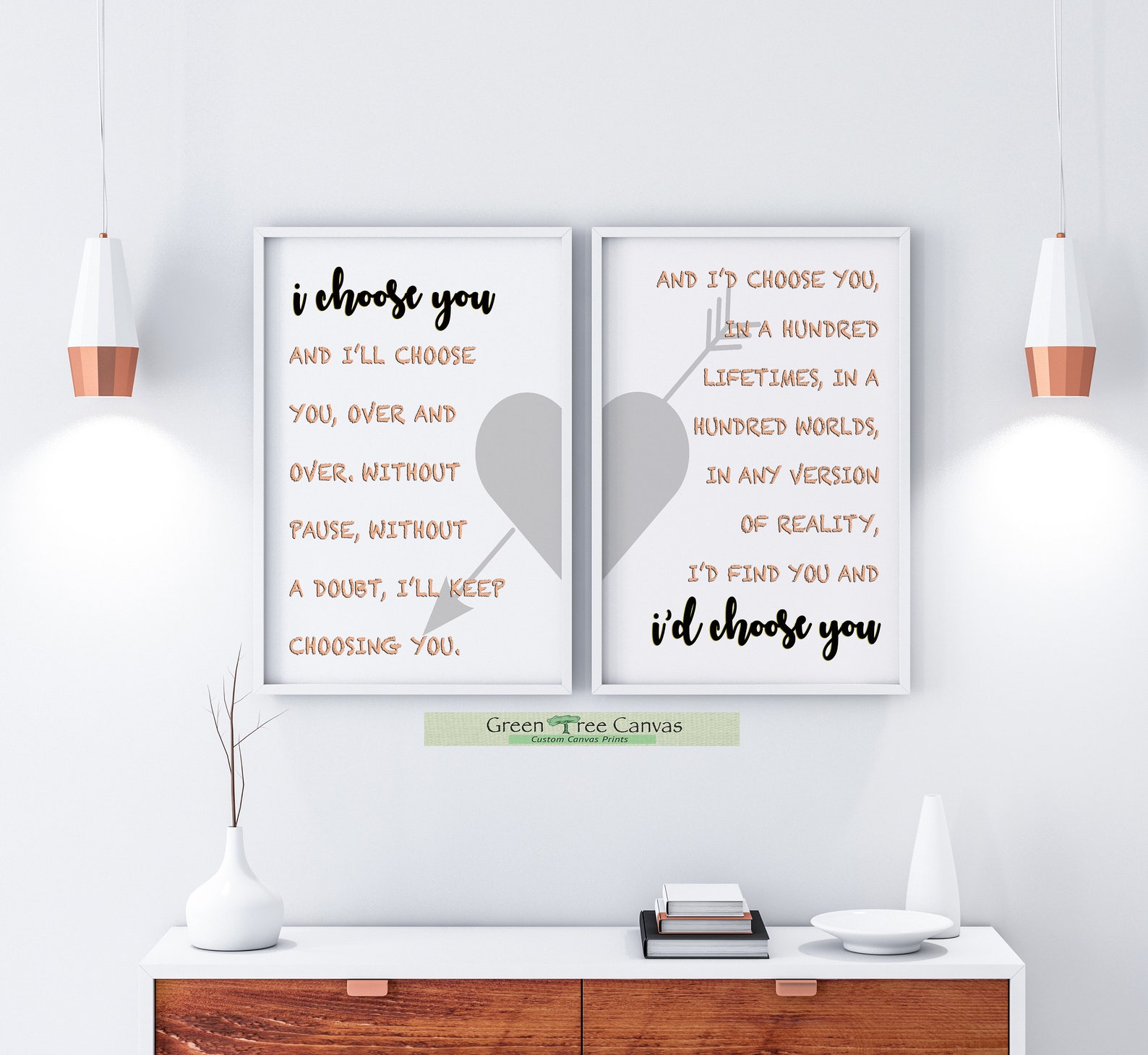 I Choose You Printable Set Print I Choose You Sign I'd | Etsy