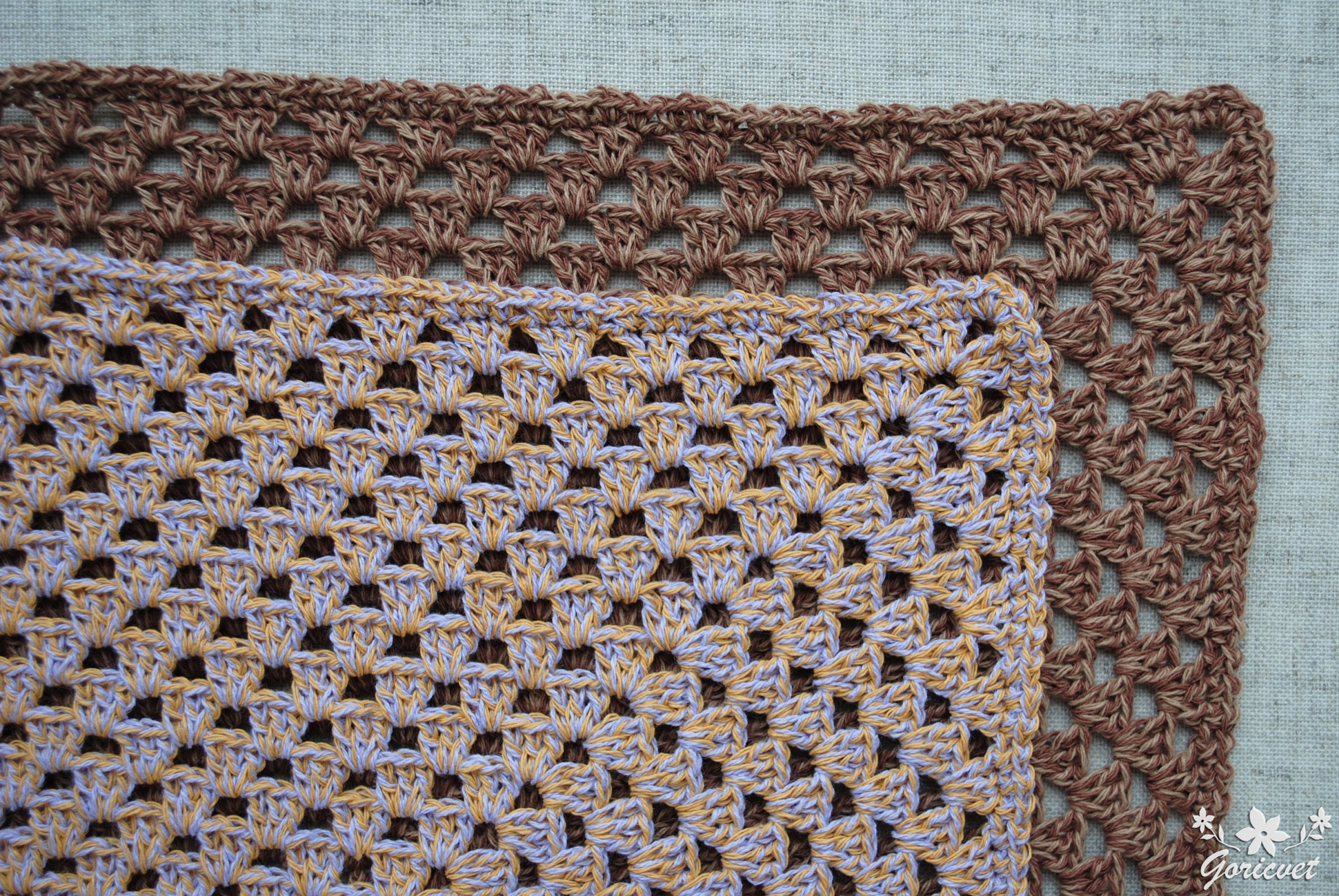 Napperons rectangulaires au crochet Serviettes de service en - Etsy Canada