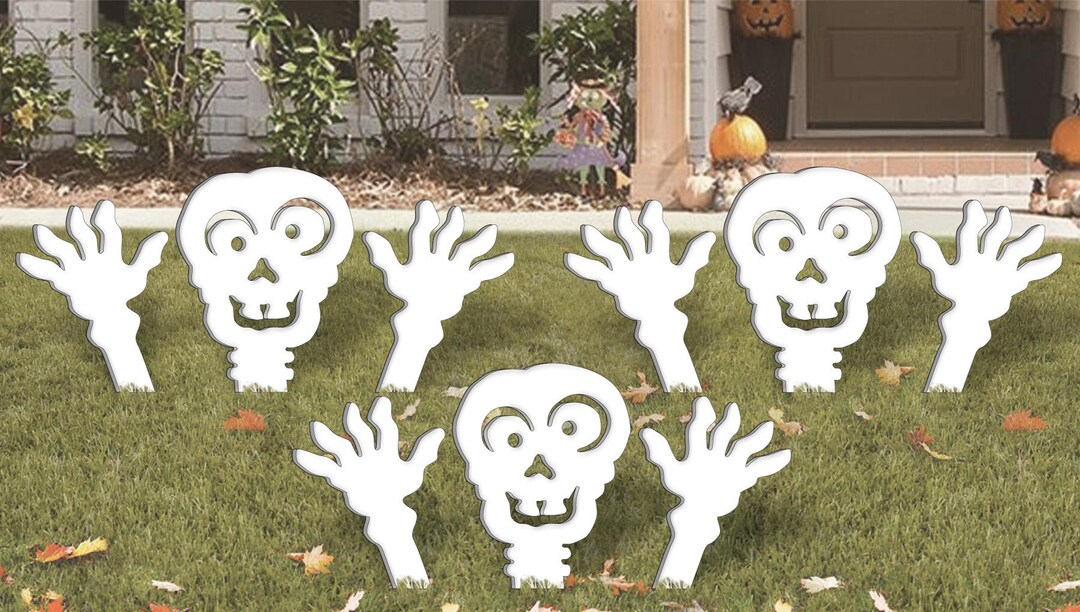 Goofy Skull Trio - Etsy