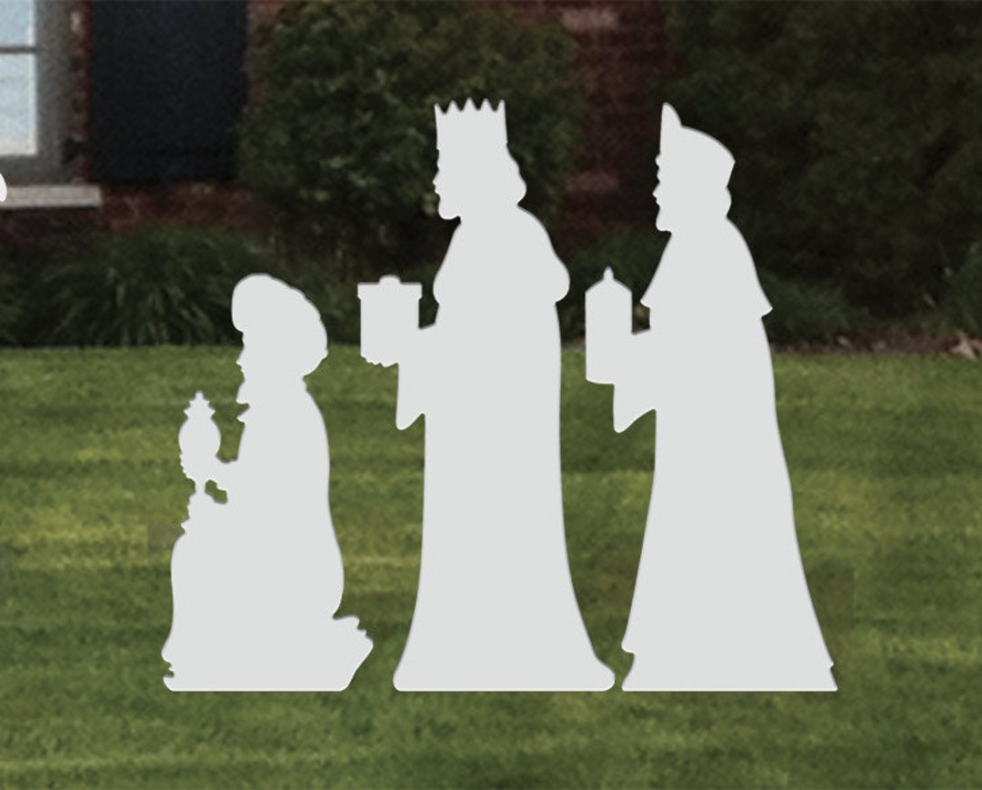 Large Nativity Add-on Three Kings - Etsy