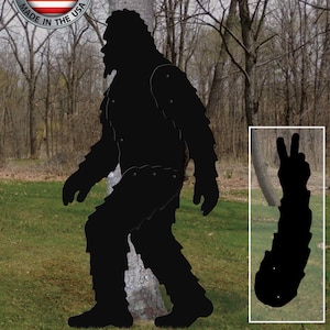 Giant All-weather Bigfoot Display With Peace Arm - Etsy