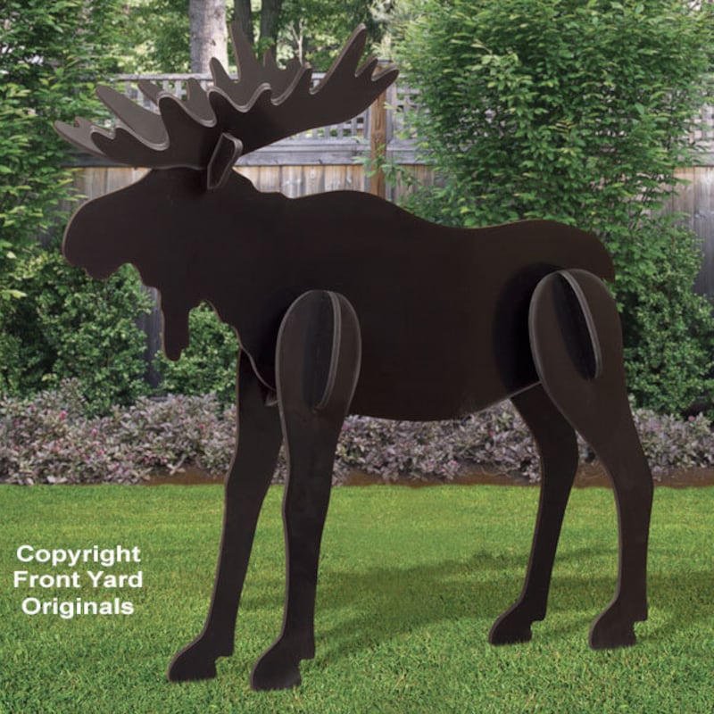 Moose Statue Large - Etsy