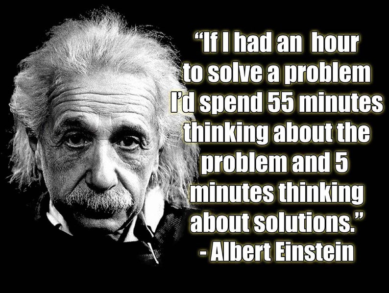 Albert Einstein Solve Problems Quote Philosopher Scientist | Etsy Albert Einstein Solve Problems Quote Philosopher Scientist | Etsy