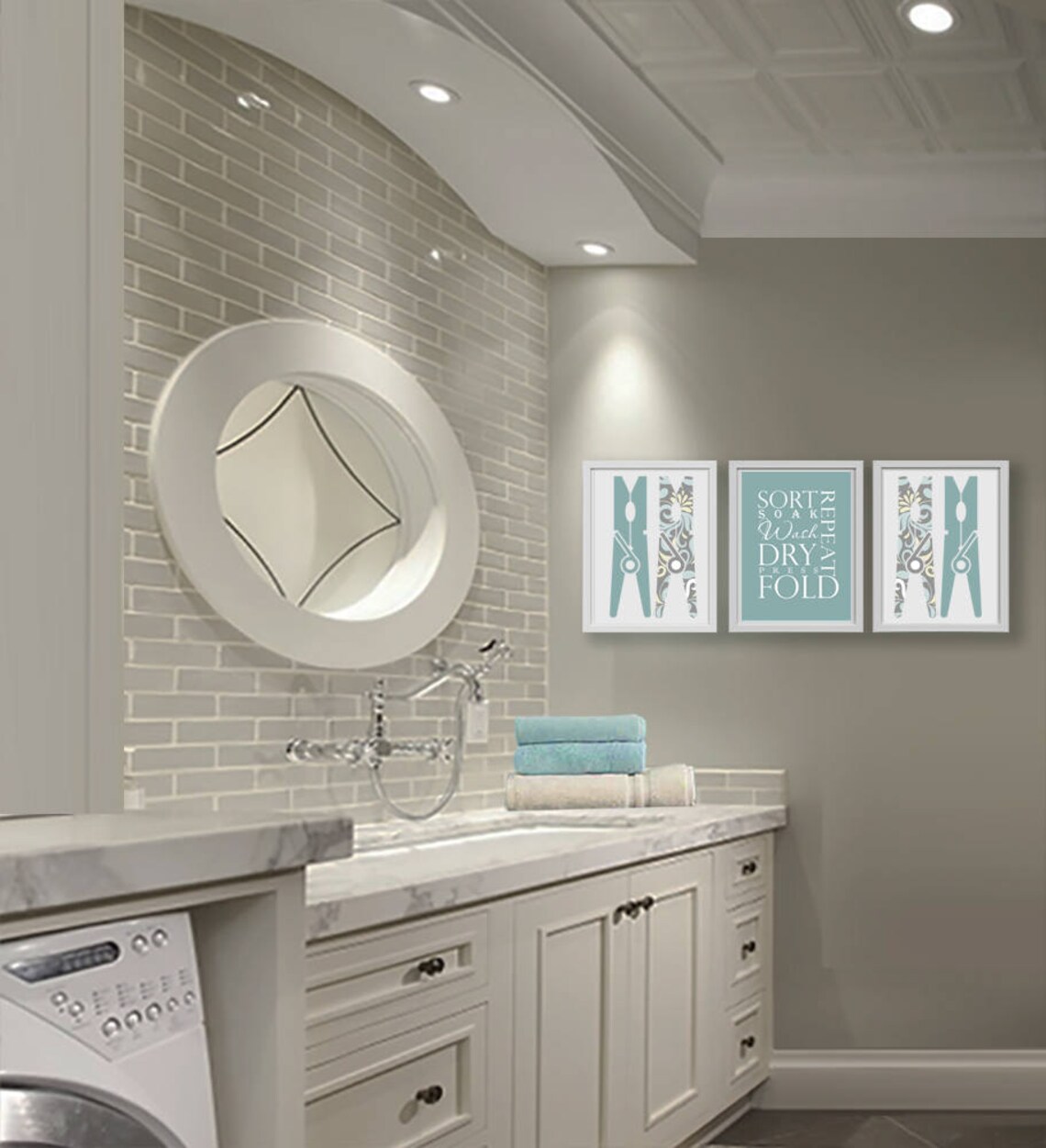 Laundry Room Wall Art Laundry Room Art Laundry Prints Laundry | Etsy