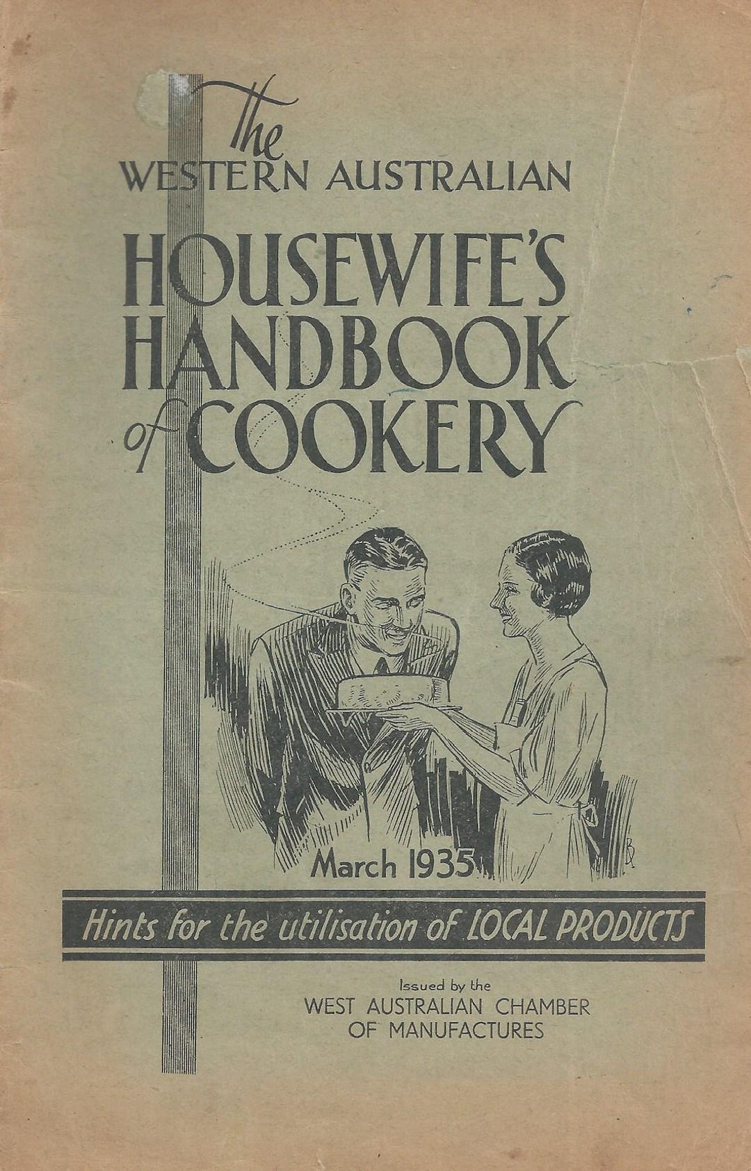 Digital 1935 the WA Housewife's Handbook of Cookery Book - Etsy